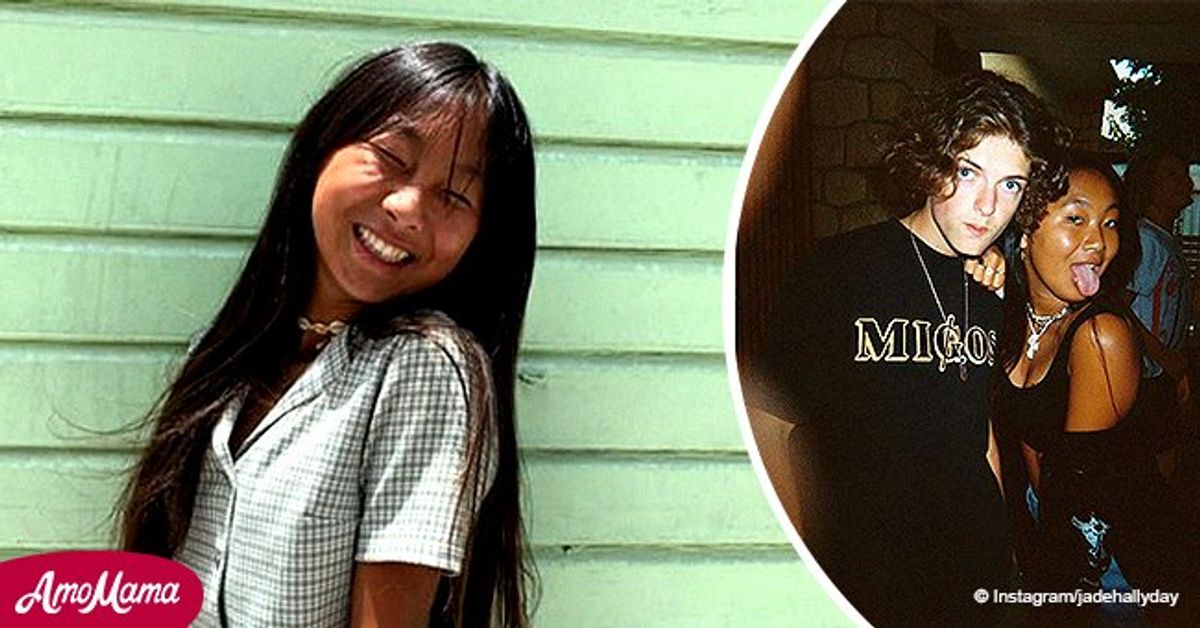 Jade Hallyday sème le doute sur sa vie amoureuse avec un garçon qu'elle ...