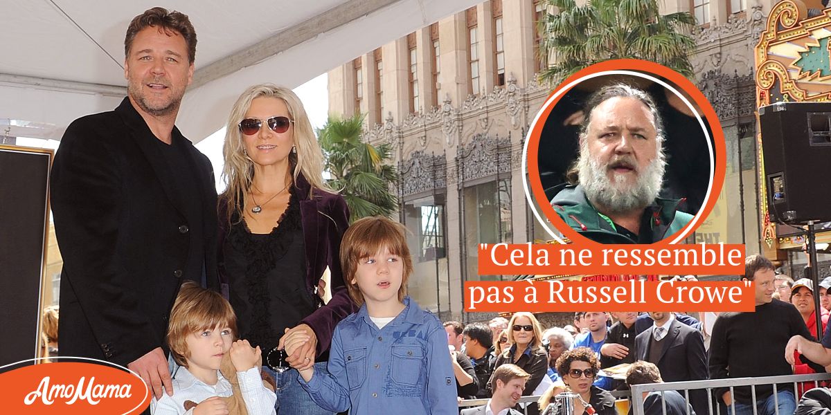 Russell Crowe a pris du poids après son divorce et a retrouvé l'amour ...