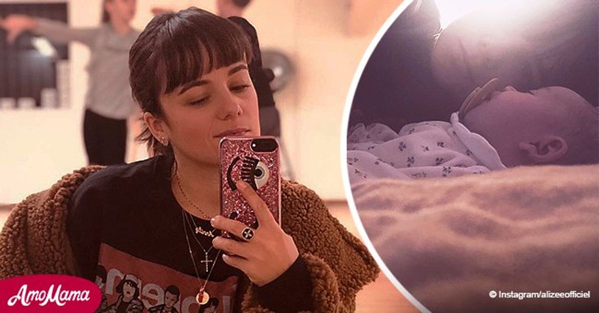 Alizée, maman heureuse : elle poste une adorable photo de son bébé endormi