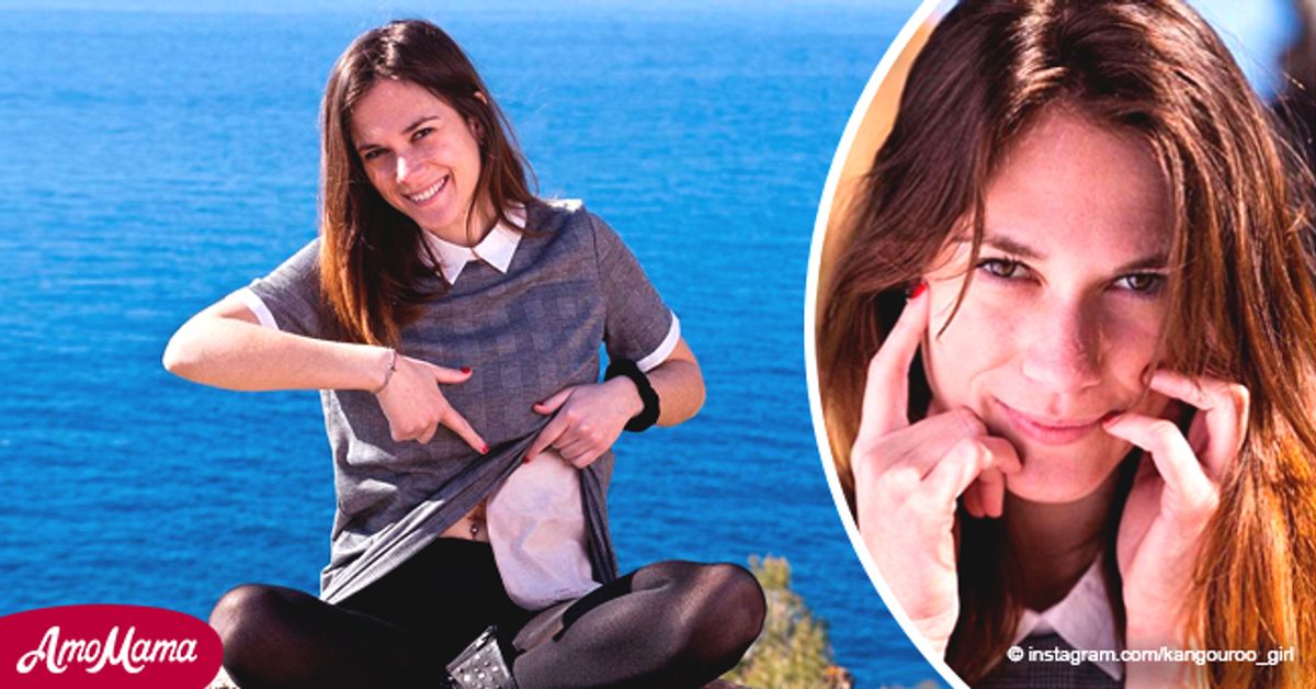 Charlène porte une poche intestinale