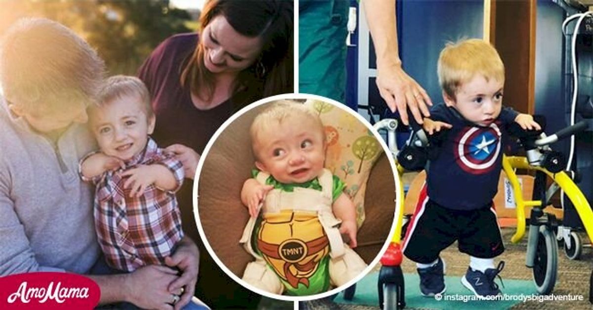 Un bébé atteint du nanisme est aujourd'hui plein de vie après que les ...