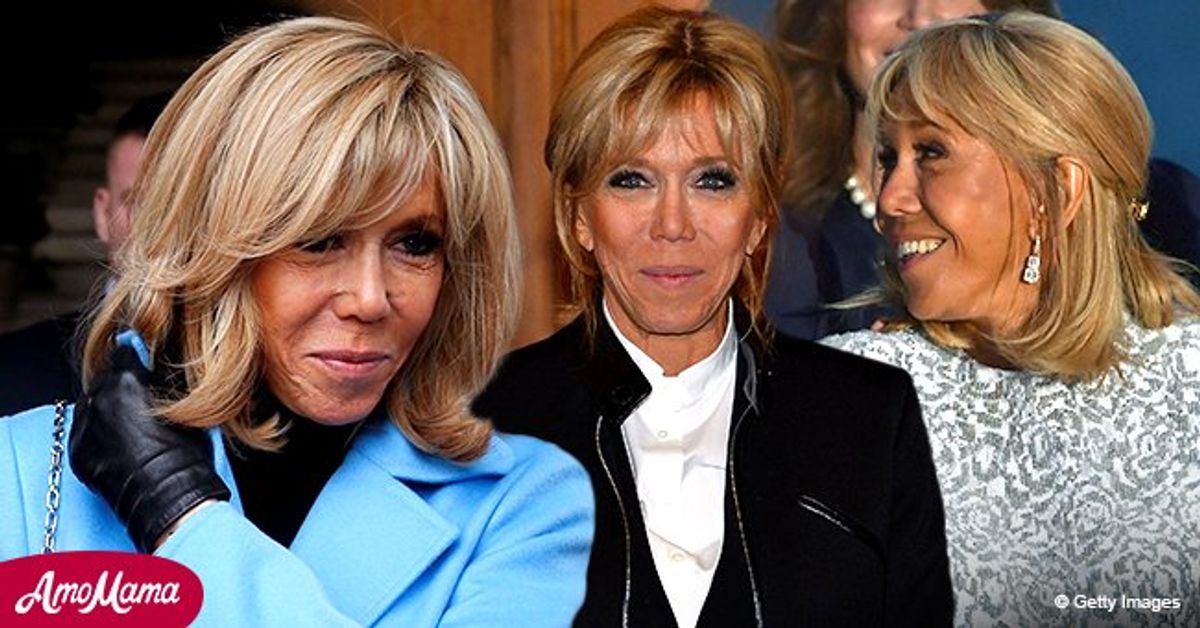 Cheveux Brigitte Macron
