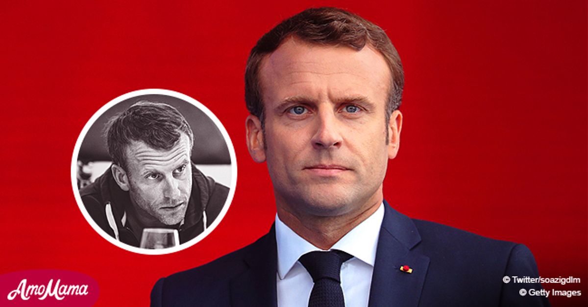 Emmanuel Macron apparaît sur des photos avec une barbe de trois jours ...