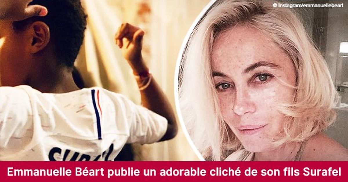 Emmanuelle Béart dévoile une rare photo de son fils Surafel qui vient d'avoir dix ans