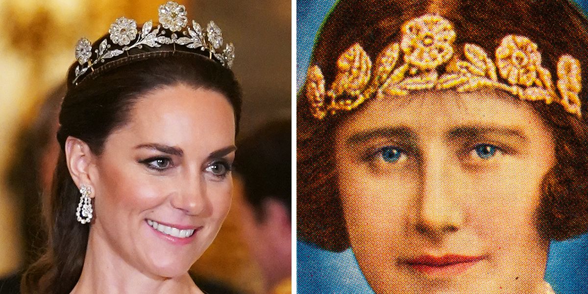 Kate Middleton a porté un diadème rarement vu pour la première fois ...