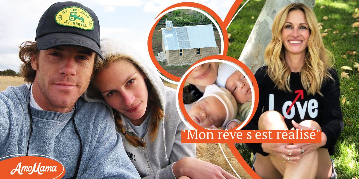 Julia Roberts vit son rêve avec ses enfants et son époux depuis 20 ans dans un ranch rustique ...