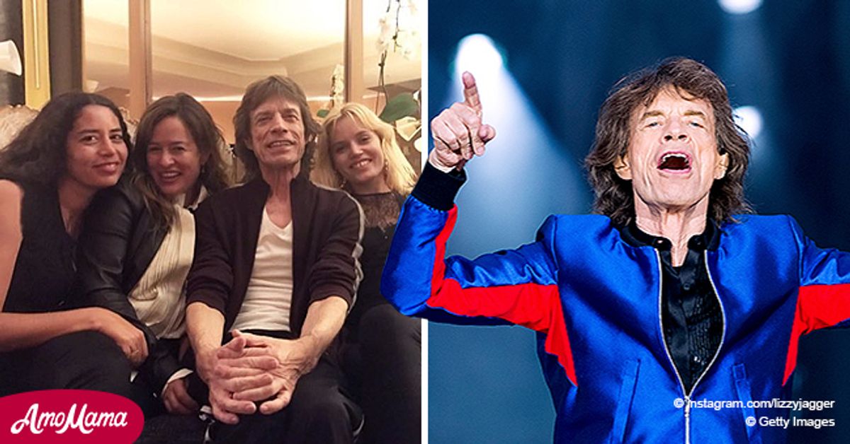 Découvrez les 8 enfants de Mick Jagger