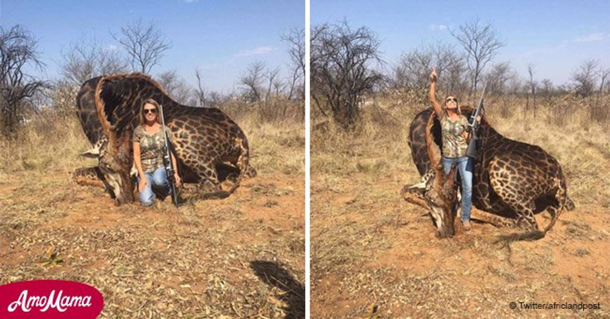 La chasseuse qui avait tué une girafe noire est sortie du silence pour justifier ses actions