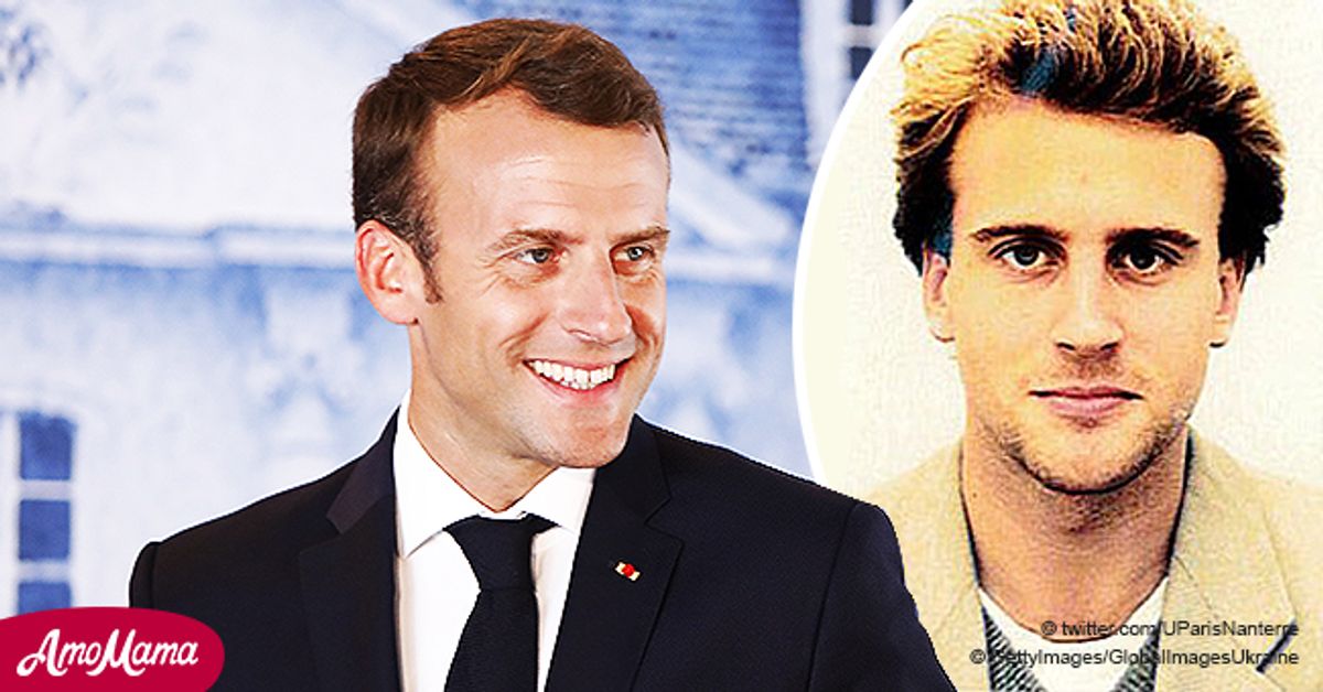 Des photos inédites d’Emmanuel Macron jeune, dévoilées par l’université ...