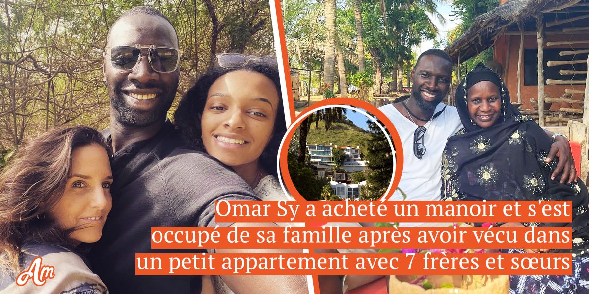 Omar Sy vivait dans un petit appartement avec 7 frères et sœurs - Après ...