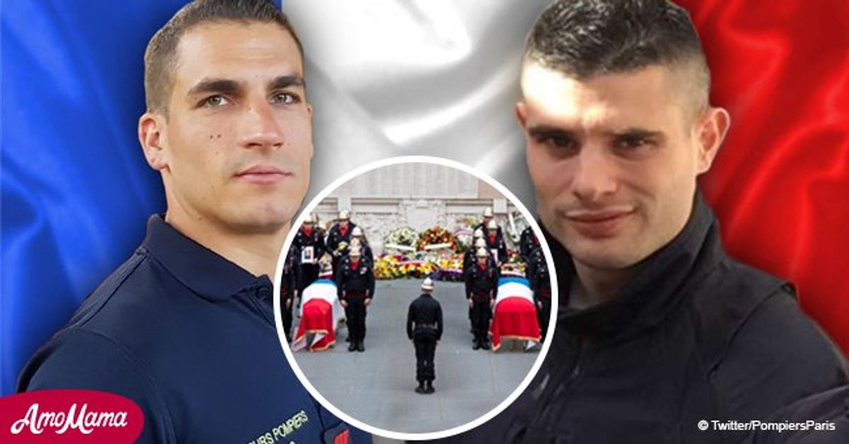 Les deux pompiers morts qui ont sauvé 20 personnes à Paris reçoivent un ...