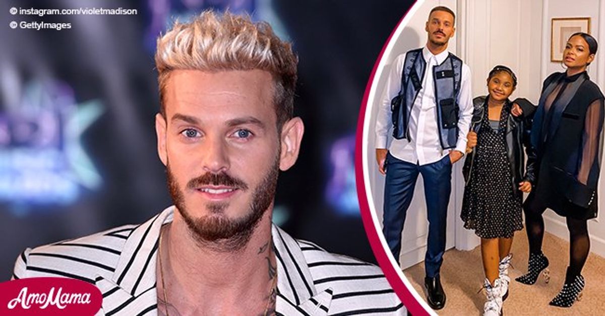 La belle-fille de Matt Pokora, Violet, lui apporte son soutien en photo ...