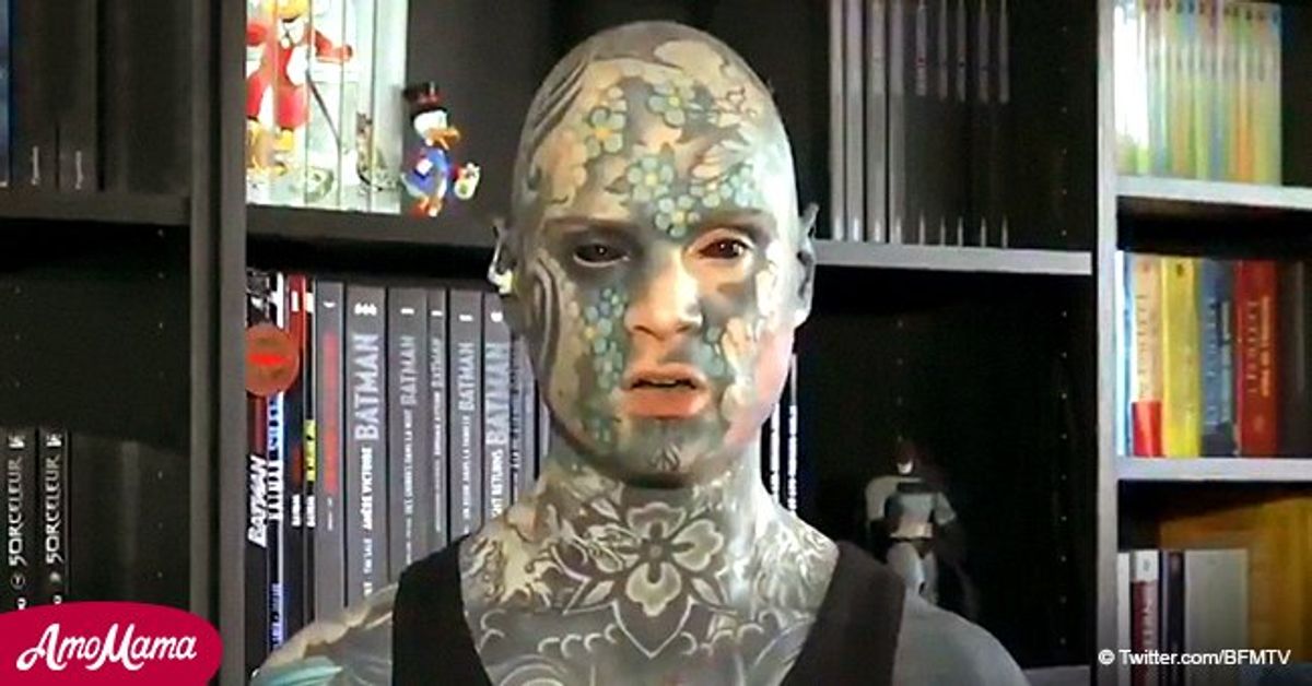 L'homme entièrement tatoué sur son travail d'enseignant : "Mon ...