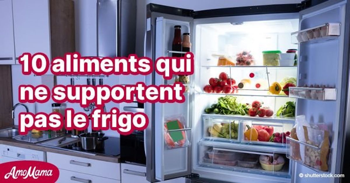 Découvrez 10 aliments qui ne supportent pas le réfrigérateur