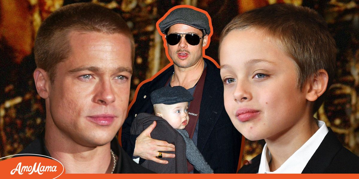 L'un des jumeaux de Brad Pitt lui ressemble beaucoup - Le père a été ...
