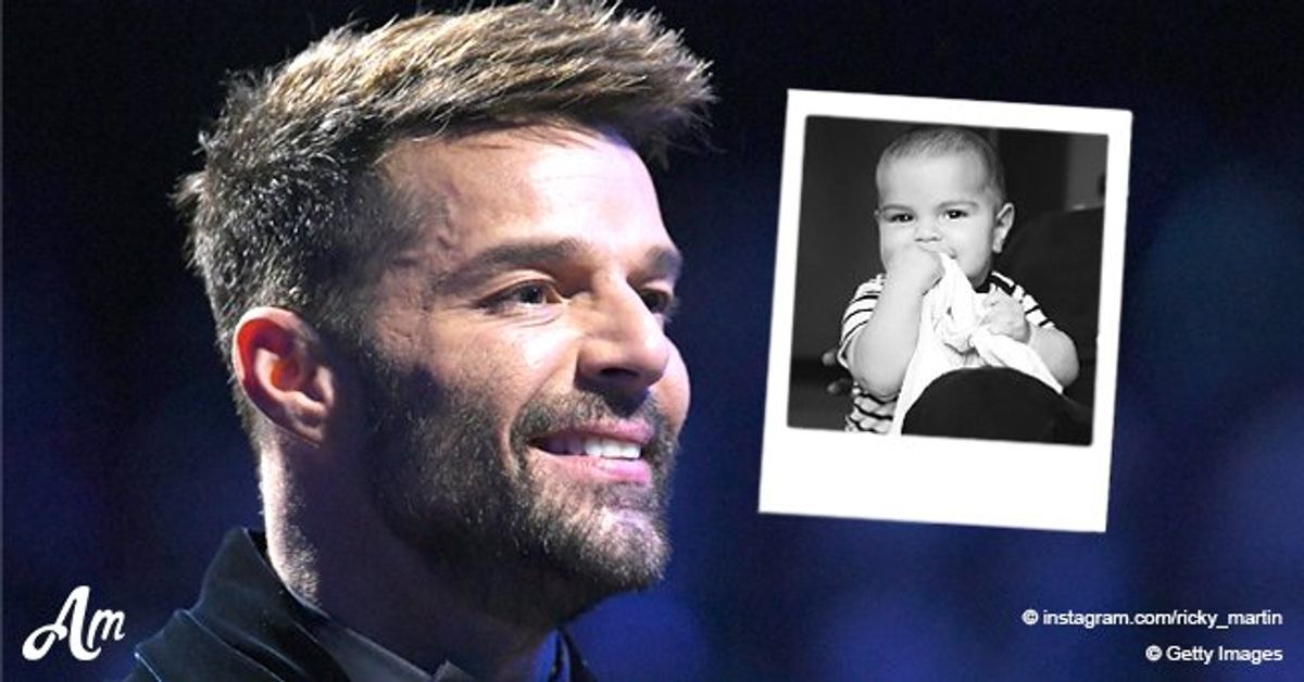 Ricky Martin, 48 ans, montre pour la première fois son fils Renn (Photo)