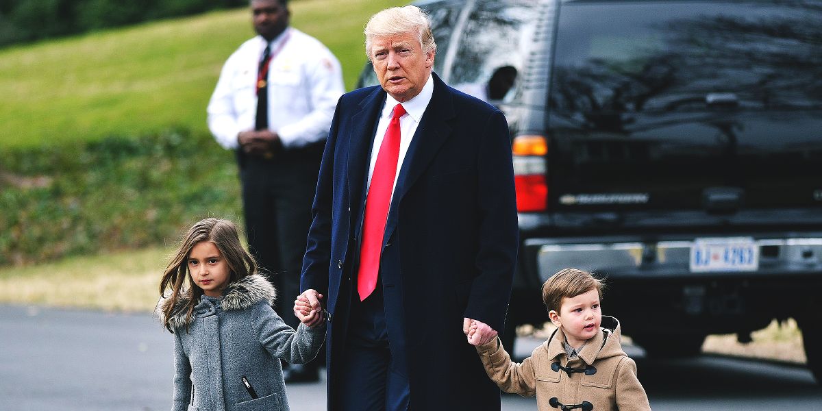 Découvrez les 10 petits-enfants de Donald Trump, l'un d'entre eux ...