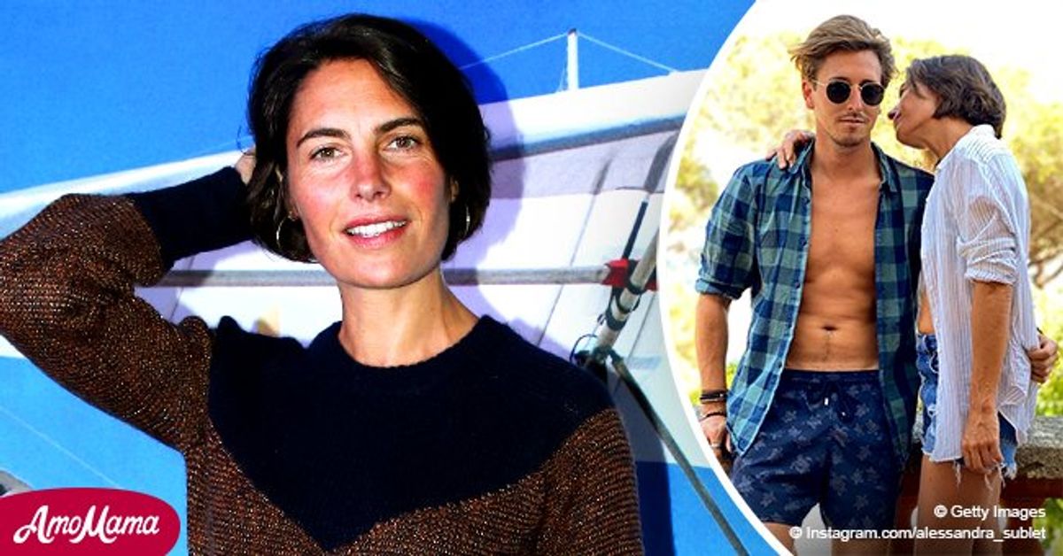 Alessandra Sublet amoureuse : elle dévoile une rare photo de son ...